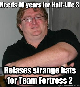 Scumbag Gabe Newell memes | quickmeme
