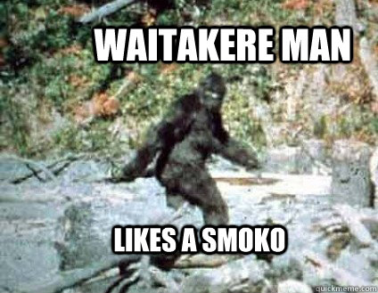 Waitakere Man likes a smoko - Waitakere man - quickmeme