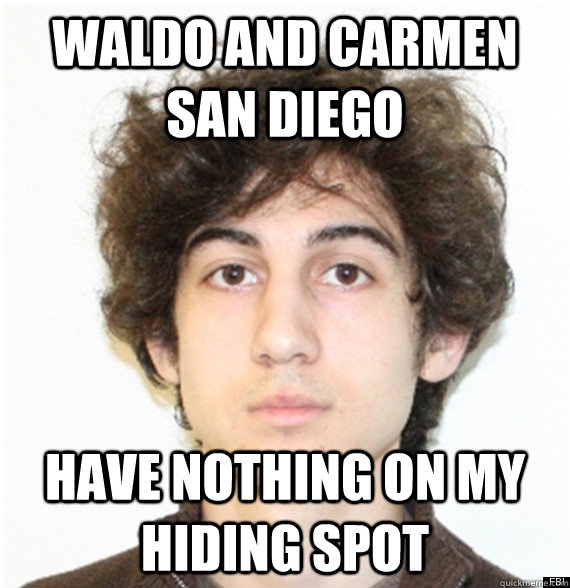 Waldo and Carmen San Diego Have nothing on my hiding spot - Misc - quickmeme