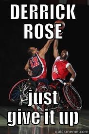 derrick rose - quickmeme