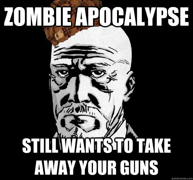 zombie apocalypse still wants to take away your guns - Scumbag Senator Douglas Monroe D-OH ...