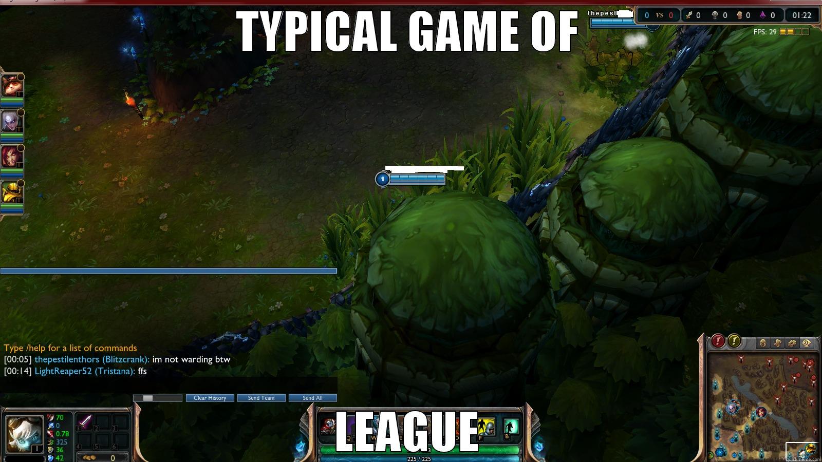 Typical game of league.. - quickmeme