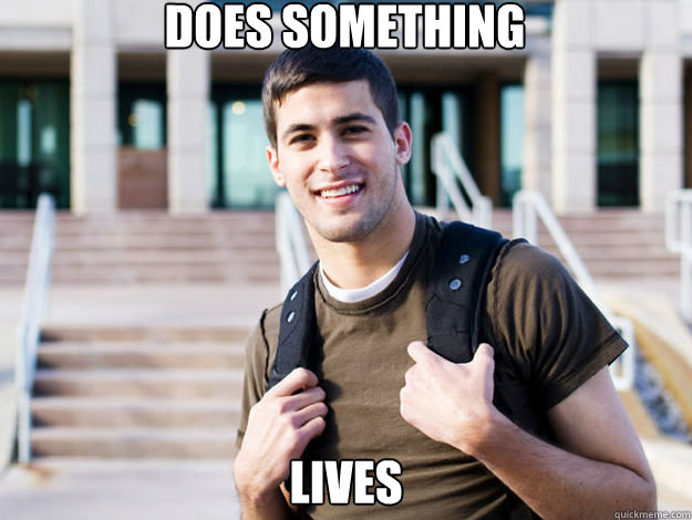 Does something lives - Misc - quickmeme