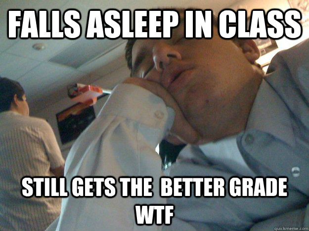 Sleepy In Class Meme
