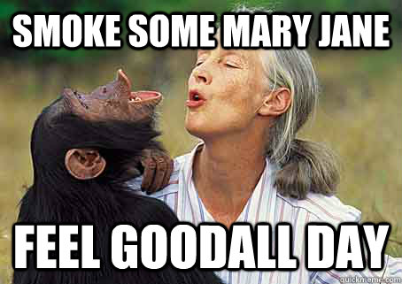 Smoke some mary jane Feel goodall day - Misc - quickmeme
