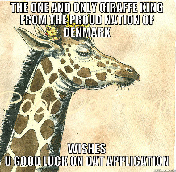 GIRAFFE KING - quickmeme