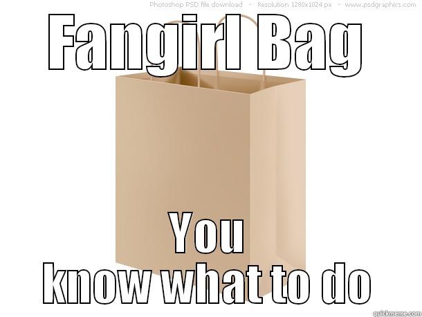 Fangirl Bag - quickmeme