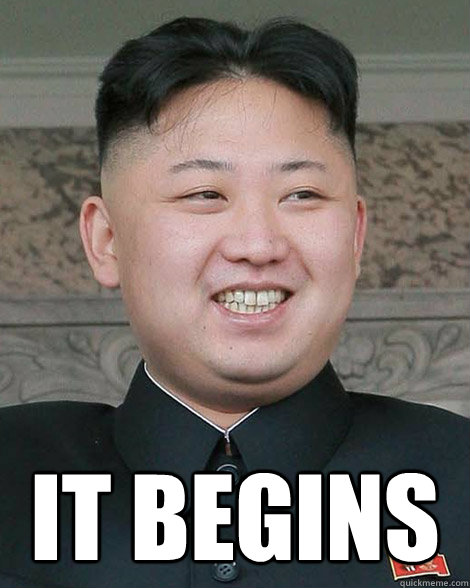 it begins - Misc - quickmeme