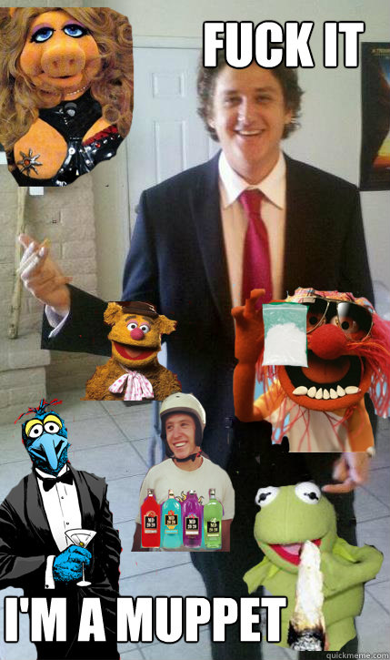 fuck it i'm a muppet - Misc - quickmeme