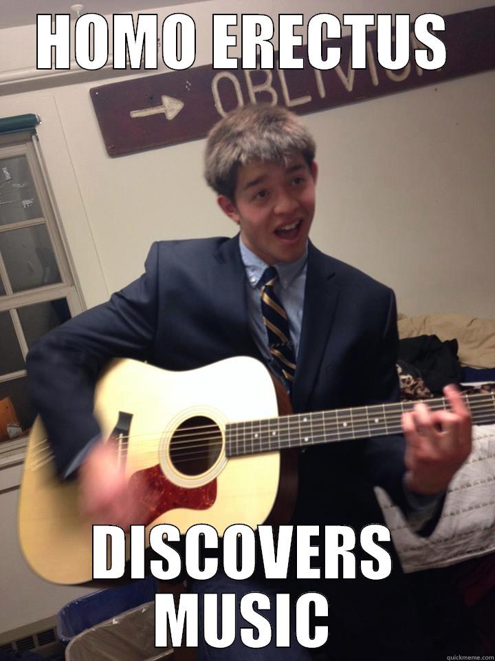 discovery of music - quickmeme