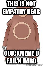 Empathy Bear Meme