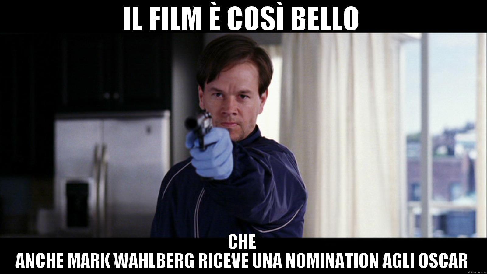 the departed: the oscars and wahlberg - quickmeme