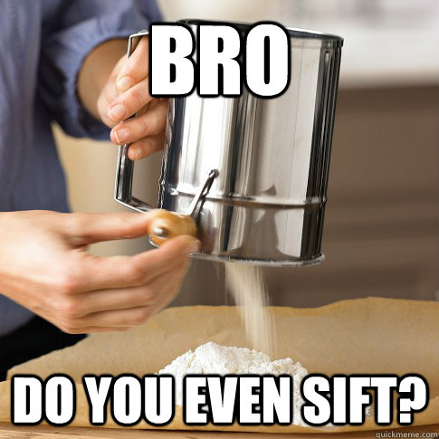 Bro Do you even sift? - Misc - quickmeme