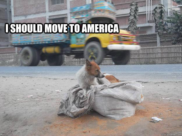 I should move to america - Misc - quickmeme