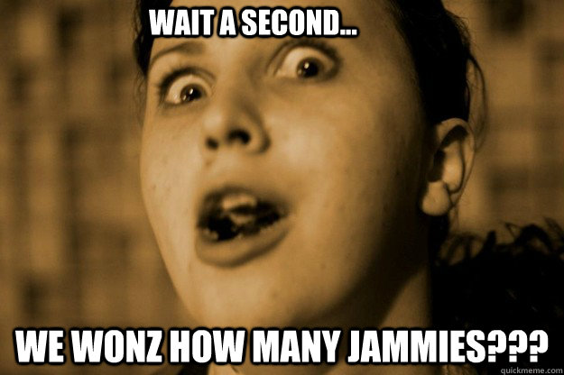 Wait a second... we wonz how many jammies??? - Amazed Crane Wives Kate - quickmeme