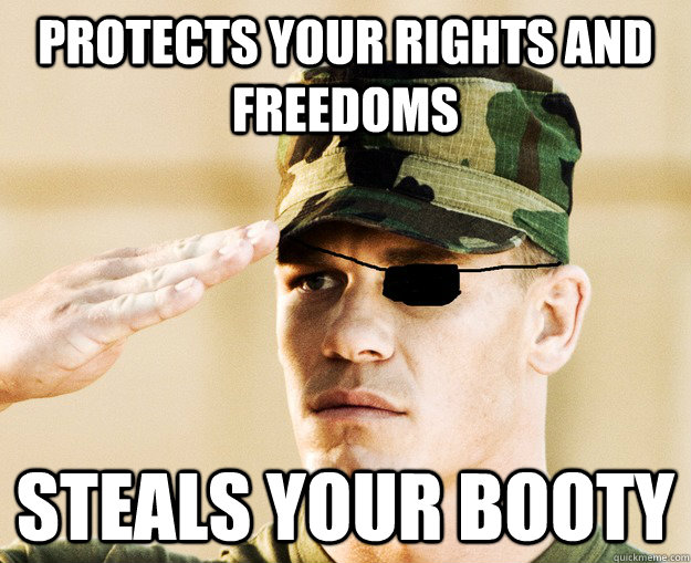 Butt-Pirate Marine memes | quickmeme