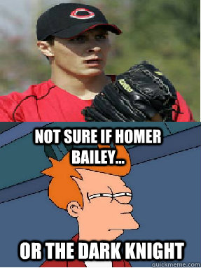 Homer Bailey memes | quickmeme